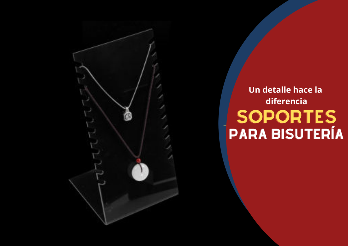 Muestra tus productos con estilo: Soportes para bisutería - La Tienda ...